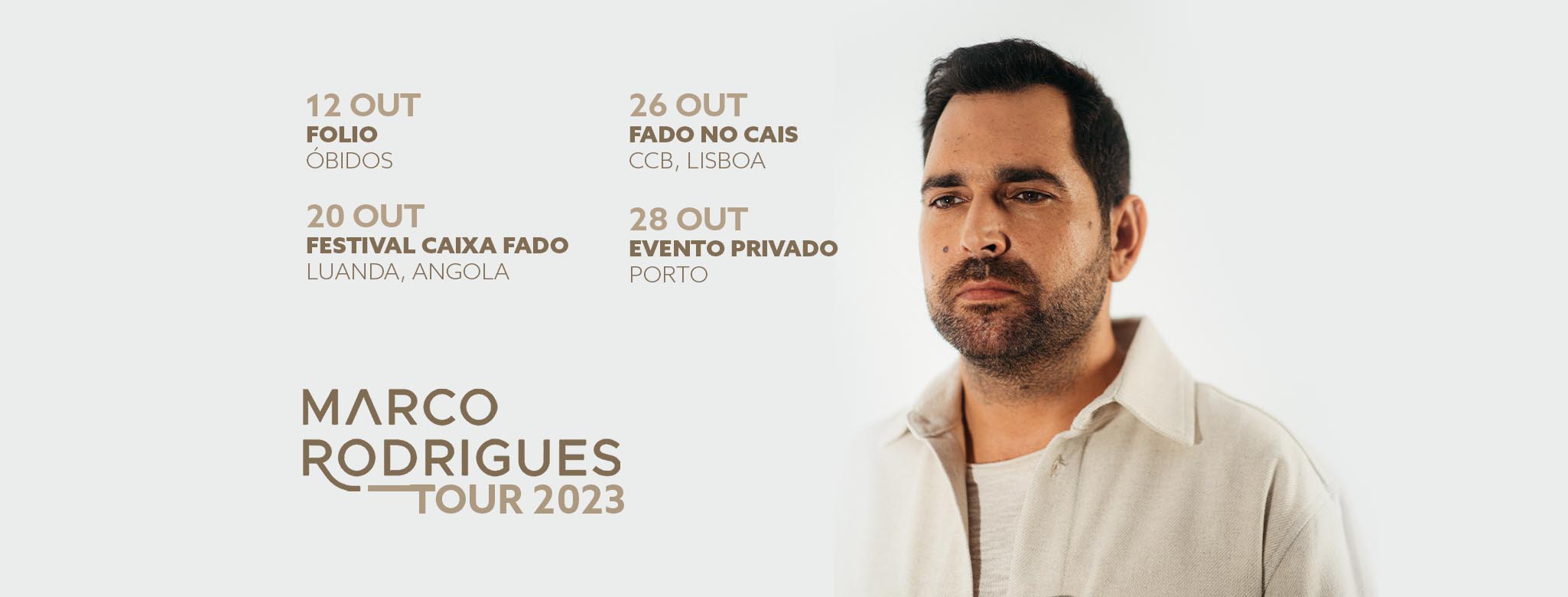 Marco Rodrigues ao vivo no CCB - Coisas Boas em Alta